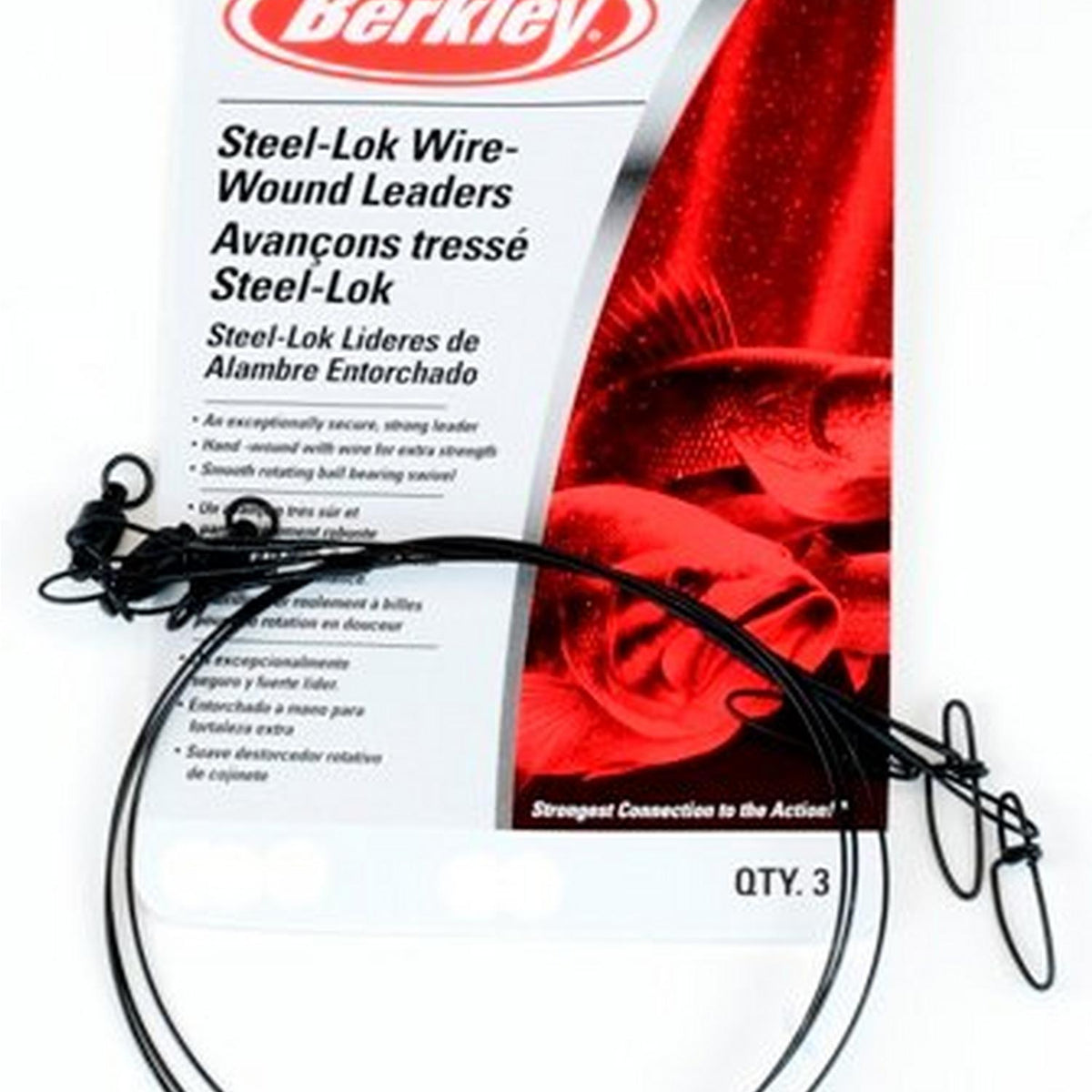 Hand Wound Fishing Leaders Berkley Steelon Wire-Wound Fishing Leaders ...