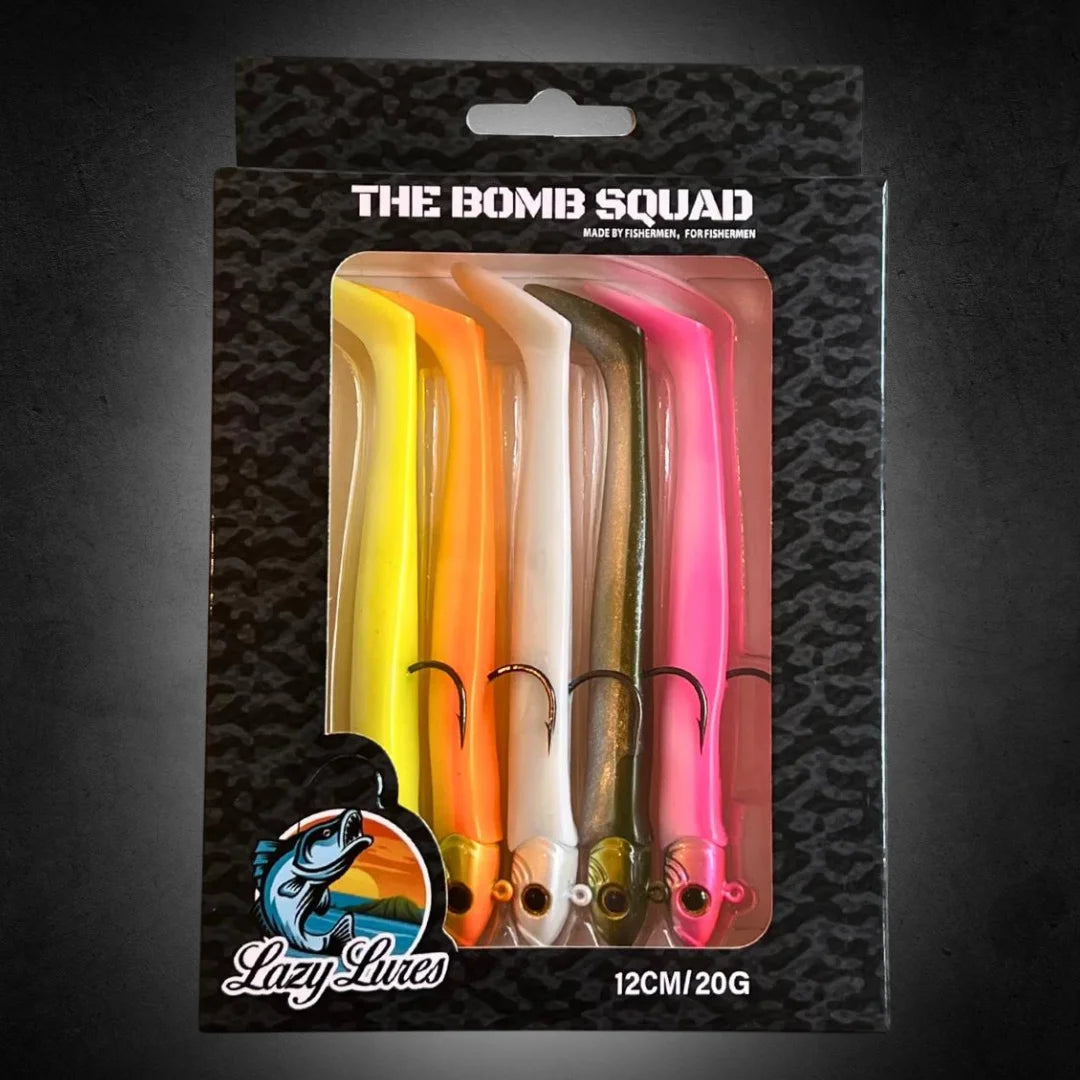 LAZY LURES BOMB SQUAD MULTIPACK 12cm/20g — Rod And Tackle Limited