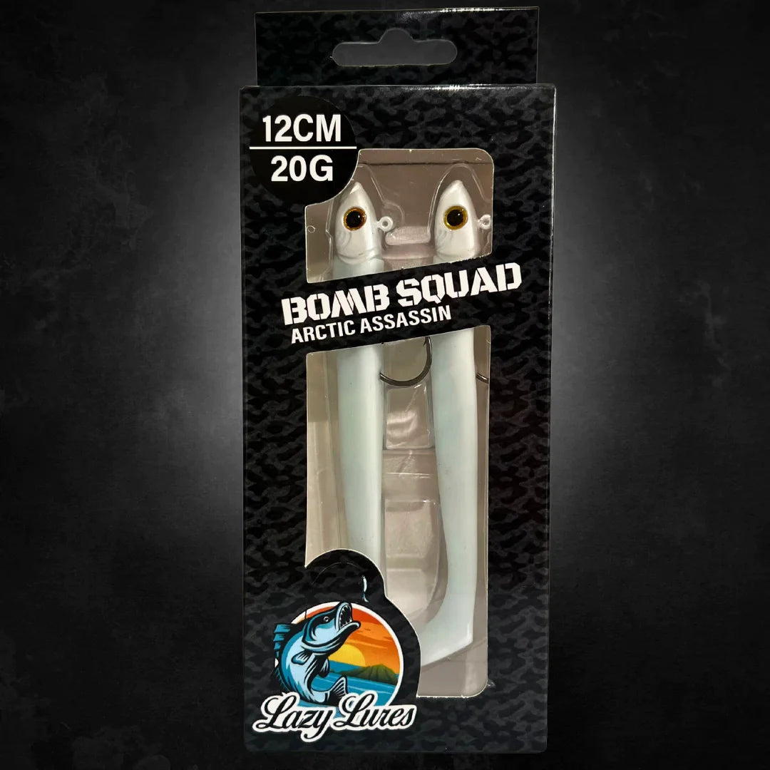 LAZY LURES BOMB SQUAD DUO PACK - ARCTIC ASSASSIN/12cm/20g — Rod And ...