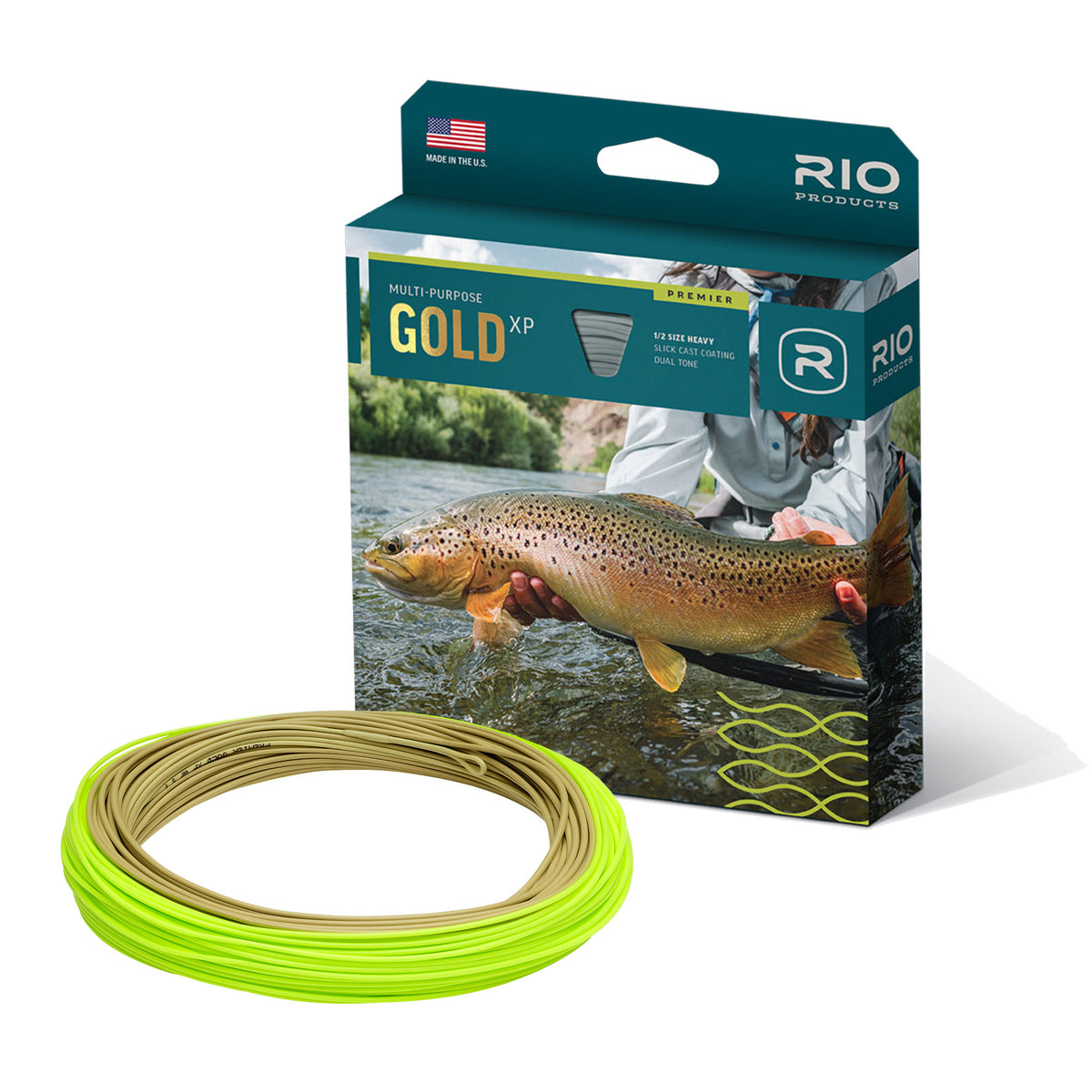 RIO PREMIER GOLD XP FLY LINE — Rod And Tackle Limited