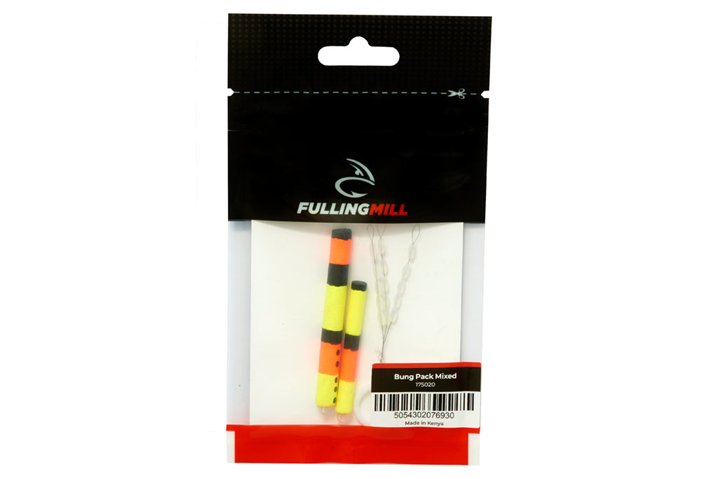 FULLING MILL BUNG PACK MIXED WITH STOPS — Rod And Tackle Limited