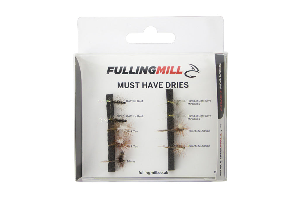 FULLING MILL MUST HAVE DRIES — Rod And Tackle Limited