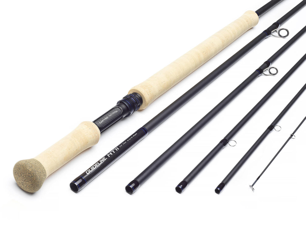 GUIDELINE NT11 6PCE DOUBLE HANDED FLY RODS — Rod And Tackle Limited