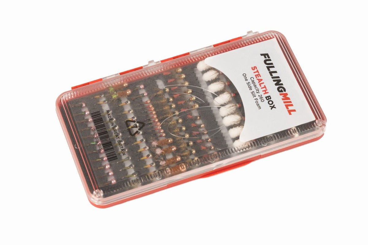 FULLING MILL STEALTH BOX RED — Rod And Tackle Limited
